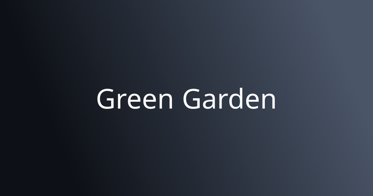 Best Chinese in Pittsburgh, PA | Green Garden | Menu